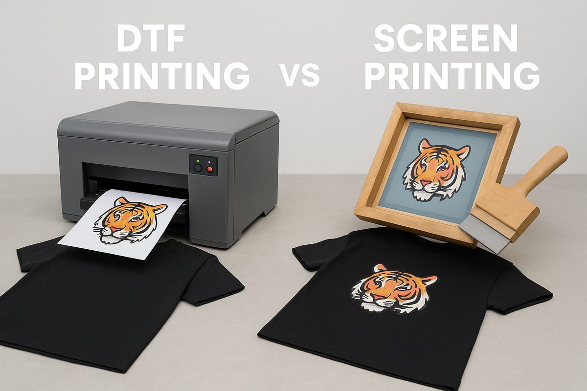 DTF Printing vs. Screen Printing: Which Print Method Wins?